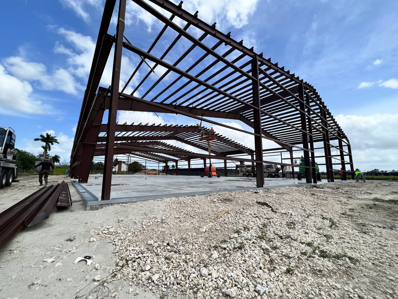 Metal Building Foundation & Slabs South Florida | Admer Construction ...